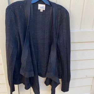 ECI | Sweaters | Eci New York Knit Metallic Open Cardigan Jacket Xl ...